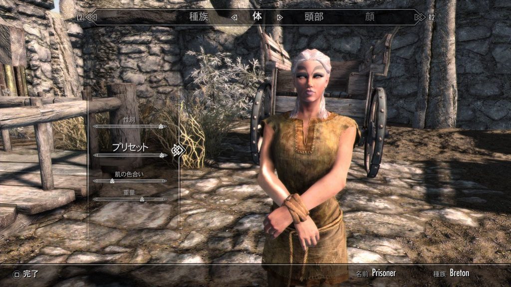 Senna Breton Preset - [PS4]Skyrim MOD